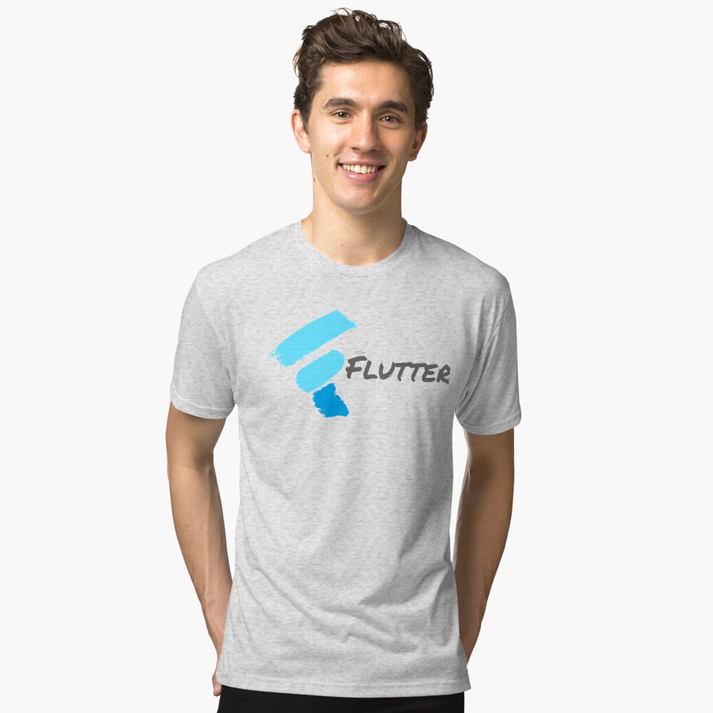 "Flutter logo " Sticker for Sale by TheMaeBLifes | Redbubble