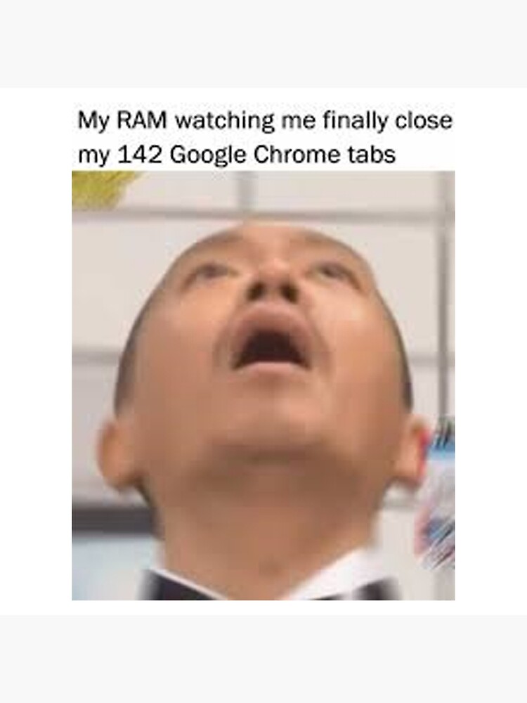 "funny chrome ram meme" Poster for Sale by mememerb | Redbubble
