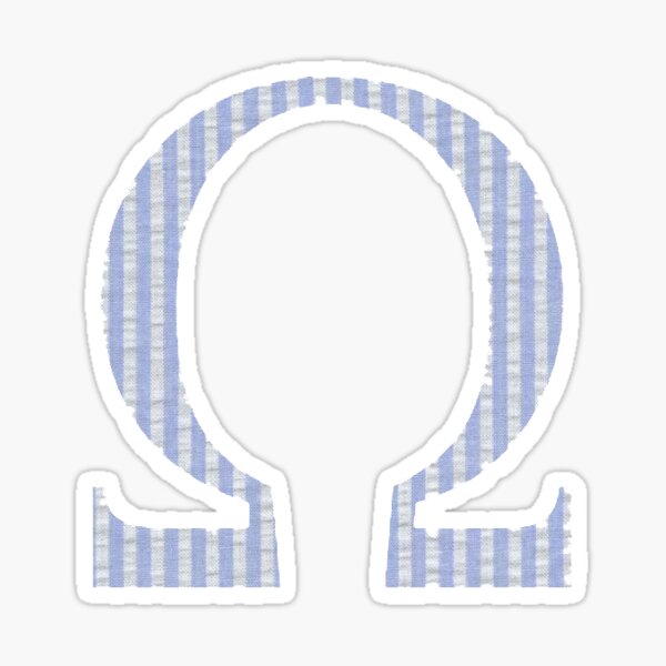 "omega" Sticker by jackbox999 | Redbubble