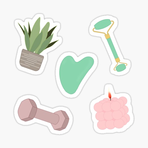 "Self Care Motivational Sticker Pack" Sticker for Sale by diegocasbor ...