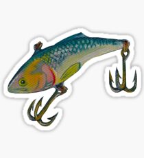 Fishing Lure Stickers | Redbubble