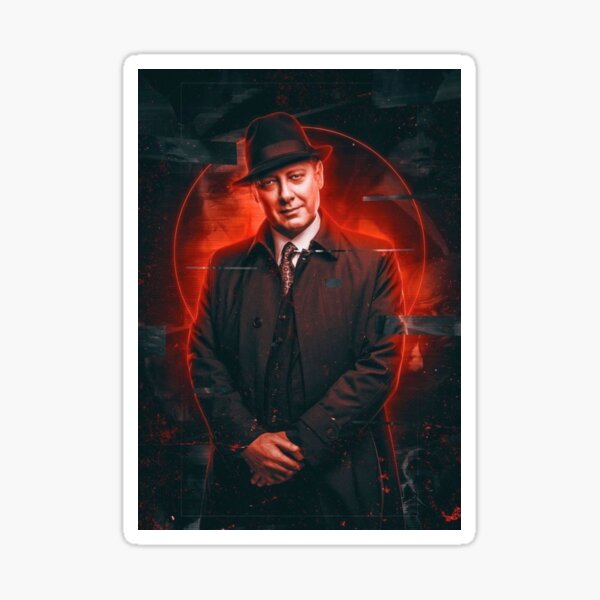 "red" Sticker by Larbisardi | Redbubble