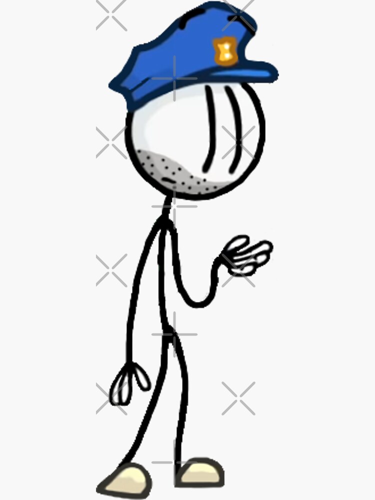 "The henry stickman " Sticker for Sale by Andrea004 | Redbubble