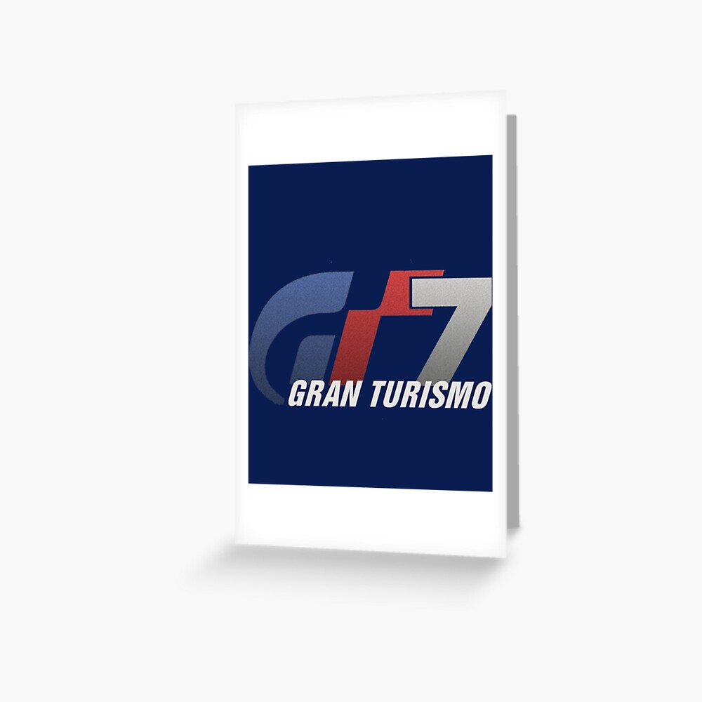 "Gran Turismo 7 Logo " Greeting Card by Billy-UK | Redbubble