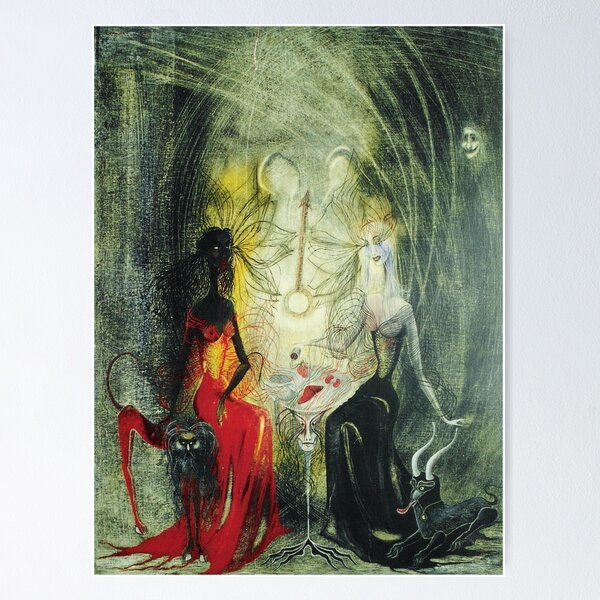 "Artwork by Leonora Carrington" Poster for Sale by buzztop | Redbubble