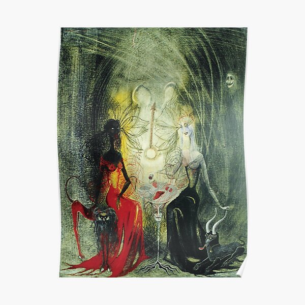 "Artwork by Leonora Carrington" Poster for Sale by buzztop | Redbubble
