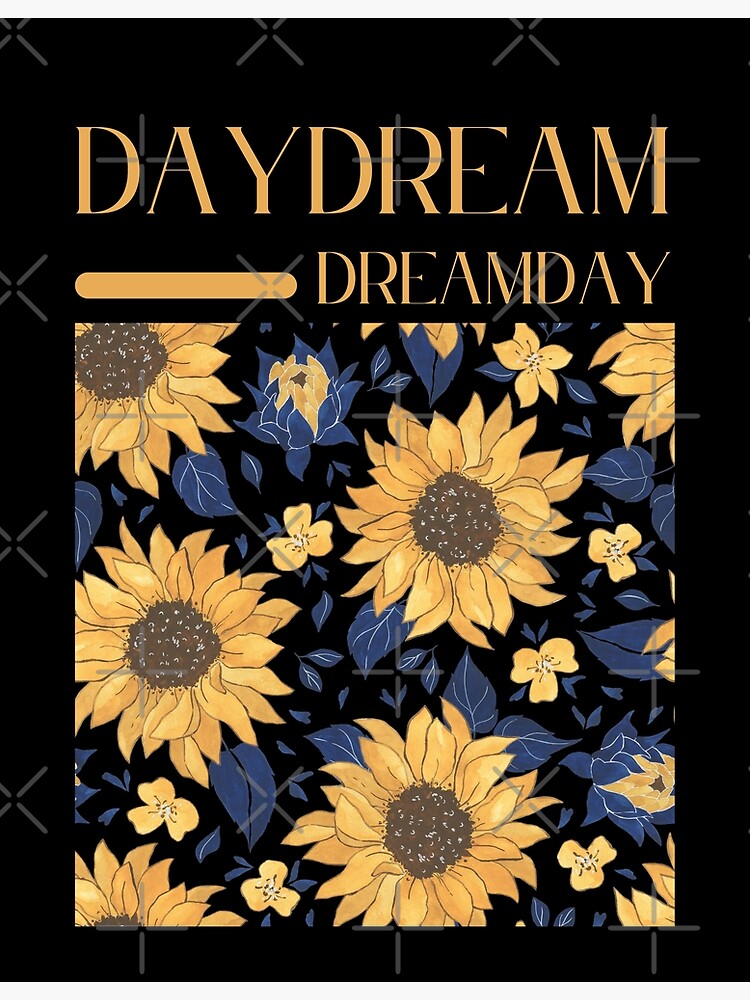 "Sunflower daydream" Poster for Sale by thehappylot | Redbubble