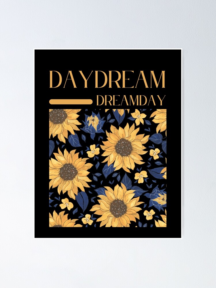 "Sunflower daydream" Poster for Sale by thehappylot | Redbubble