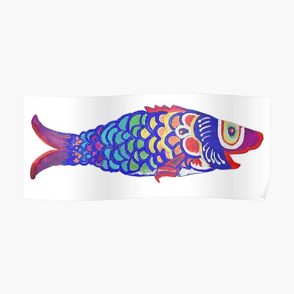 "Rainbow Fish" Poster for Sale by alittlefishy1 | Redbubble