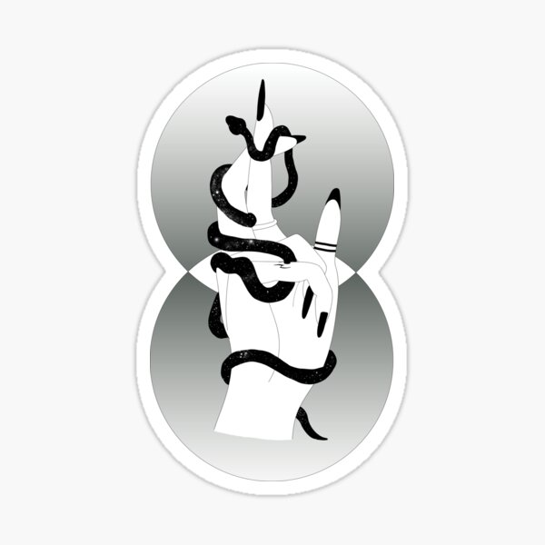 "Unlimited Void Domain Expansion Gojo Satoru" Sticker by folkkat ...