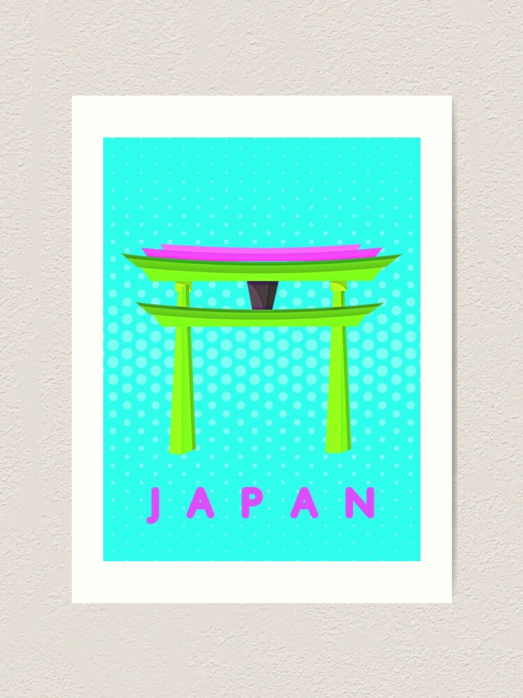 "Japan Travel Pop Art - Vintage Poster Design - Retro Urban ...