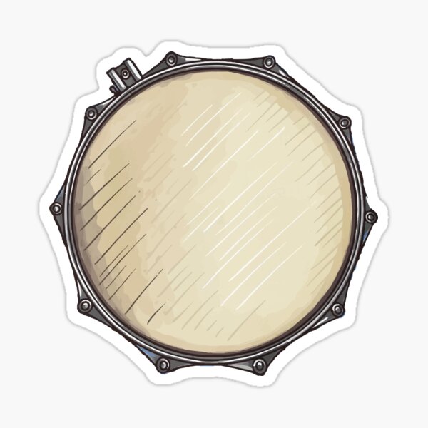 "Snare Drum" Sticker for Sale by zaher97 | Redbubble