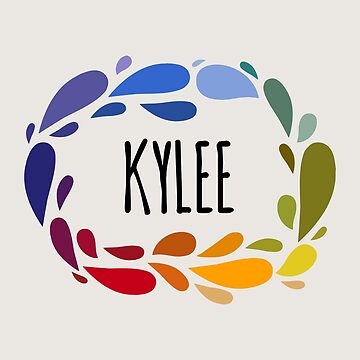 "Kylee Name Cute Colorful Gift Named Kylee" Poster for Sale by kindxinn ...