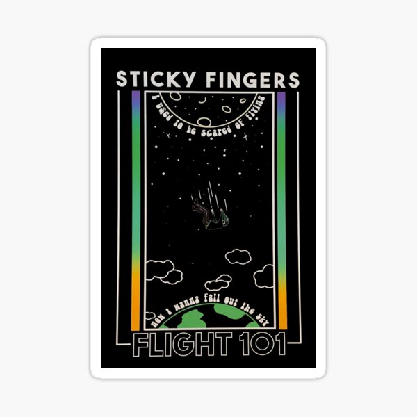 "STIFI Flight 101" Sticker by lisaoliverr | Redbubble