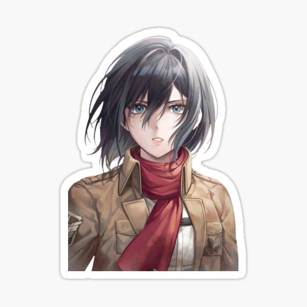 "Mikasa Ackerman - Attack on Titan" Sticker by BNkim | Redbubble
