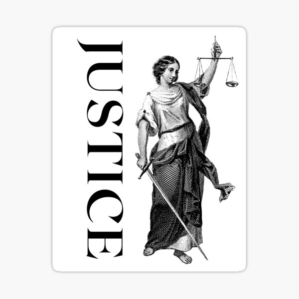 "JustIce" Sticker by Casa-Italiana | Redbubble