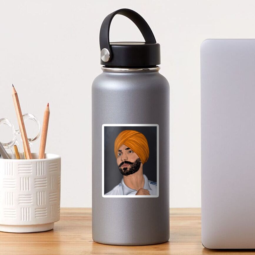 "Deep Sidhu" Sticker for Sale by Lineages | Redbubble