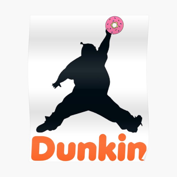 "Dunking Jumpman - Funny Meme" Poster for Sale by zachosz | Redbubble