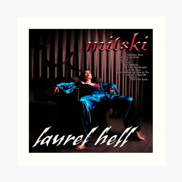 "Mitski - Laurel Hell" Art Print for Sale by seanlazonby | Redbubble