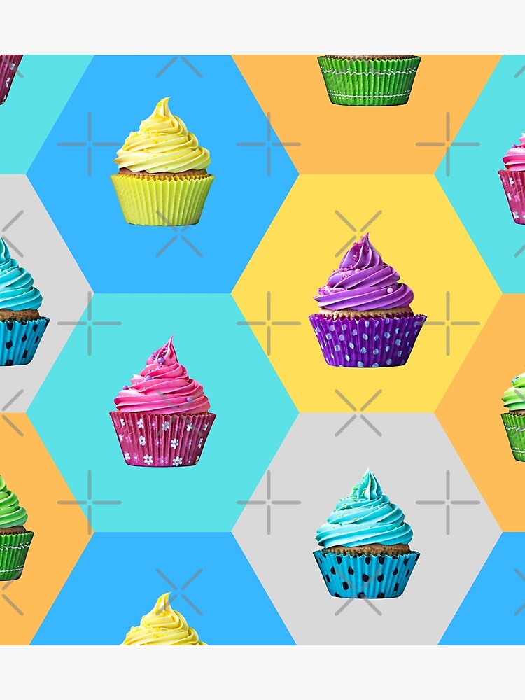 "Cupcakes Overload ! - Cool, Original Pop Art Cupcakes Art" Canvas ...
