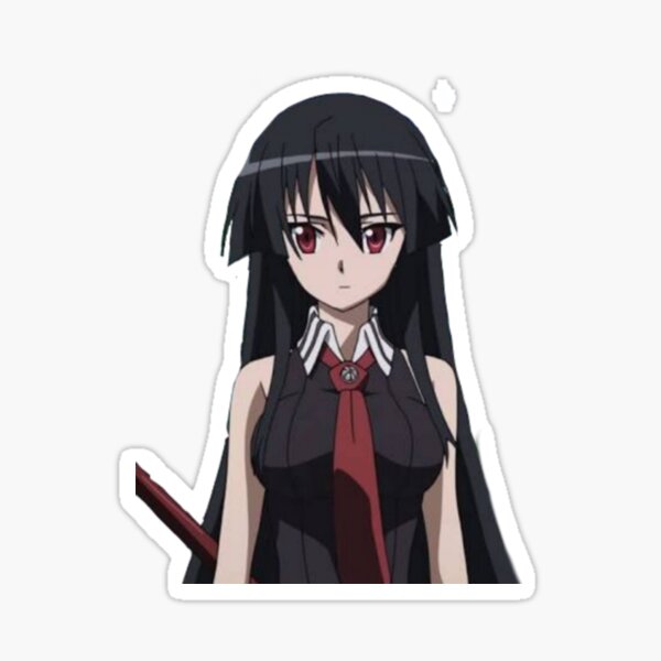 "Akame" Sticker for Sale by MrPiePia | Redbubble