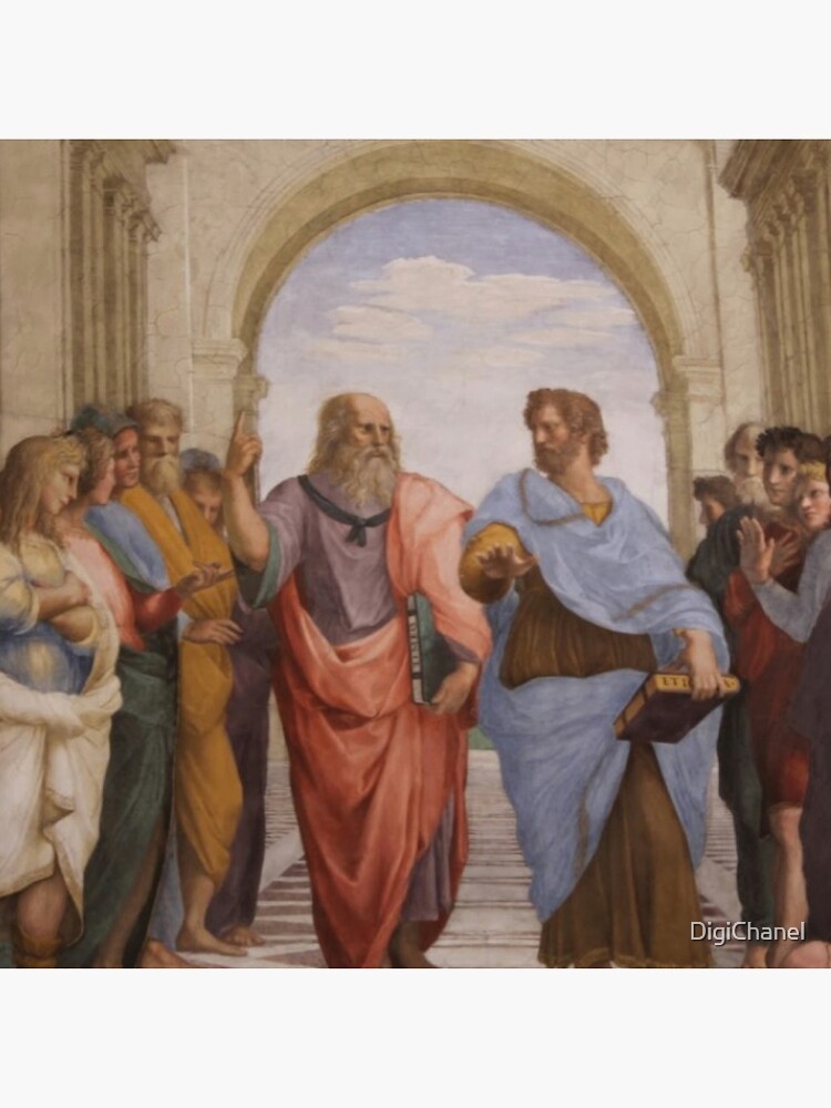 Póster «Reunión de Filósofos Clásicos Antiguos» de DigiChanel | Redbubble