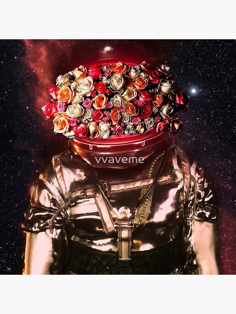 "Astronaut Spaced with Feelings - Space Collage Art" Poster for Sale by ...