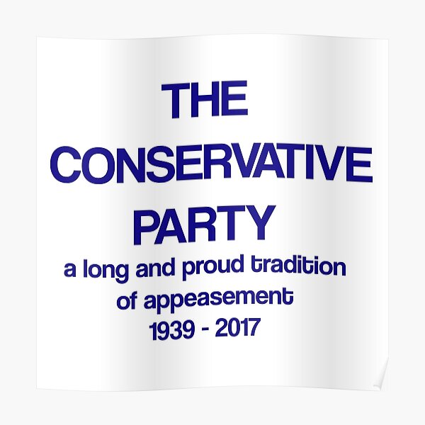 "Theresa the Appeaser" Poster for Sale by BigRedDot | Redbubble