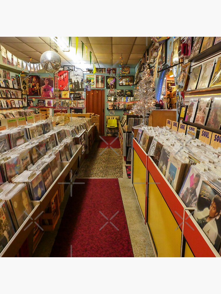 "Record Shop" Sticker by Marvelpic | Redbubble