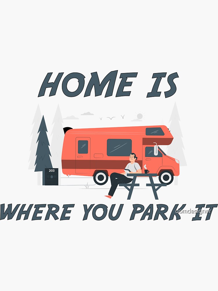 "Eriba" Sticker by domdesigner | Redbubble