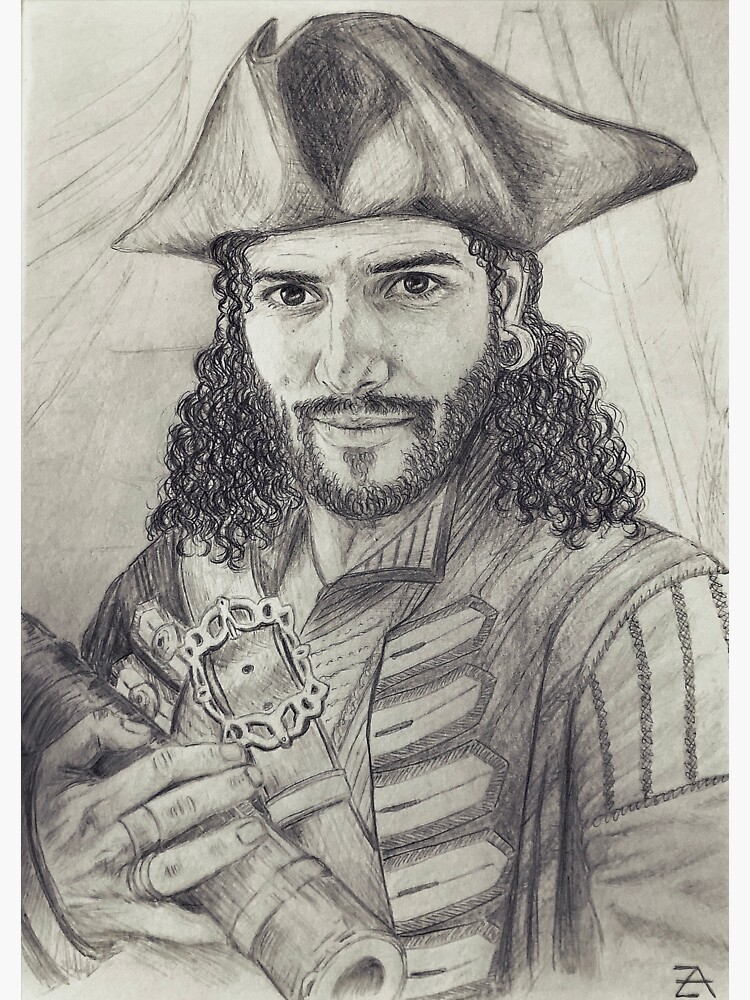 "Pirate Joe" Sticker by ZairaAlbereo | Redbubble