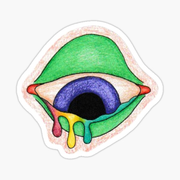 "artist's tears" Sticker for Sale by saw22540 | Redbubble