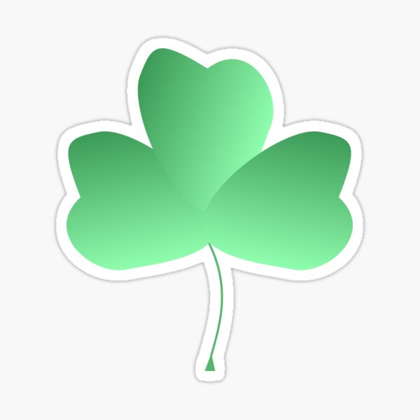 "Three Leaf Clover Plant" Sticker by SaritasBoutique | Redbubble