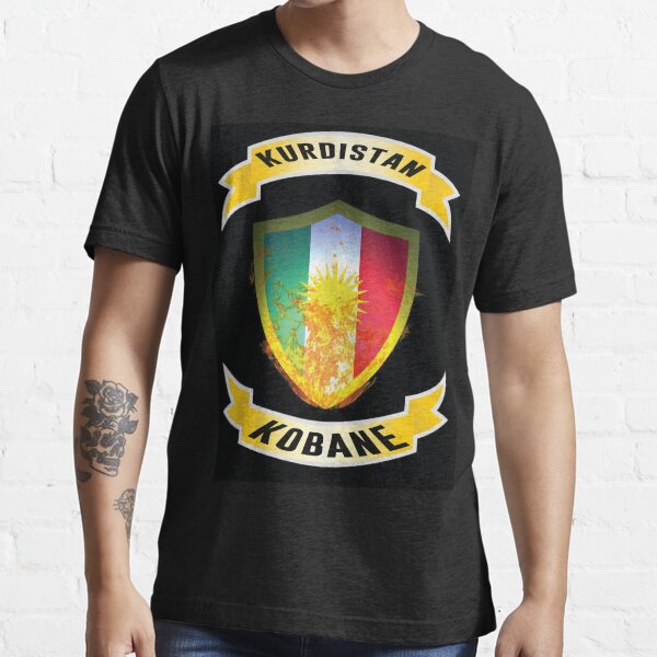 "KURDISTAN Flag,KURDISTAN AND KOBANE" Essential T-Shirt for Sale by ...