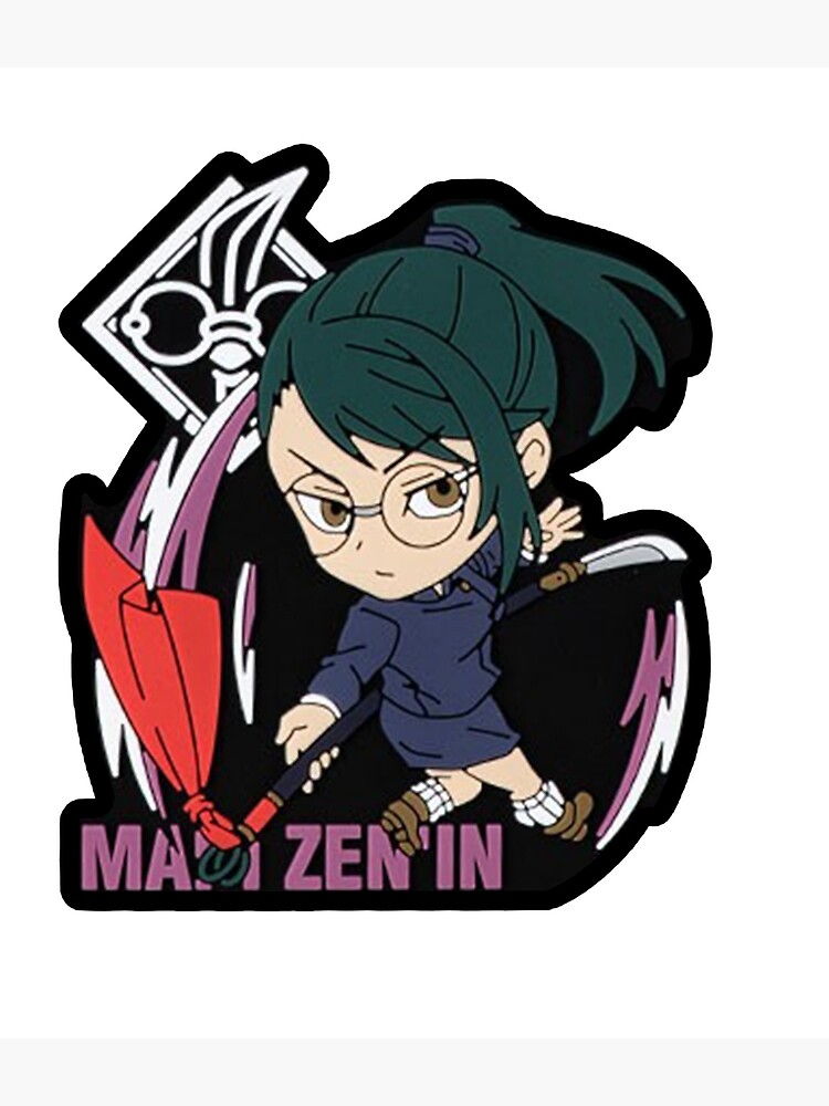 "Chibi Maki Zenin jujutsu kaisen 0 movie" Canvas Print by ...