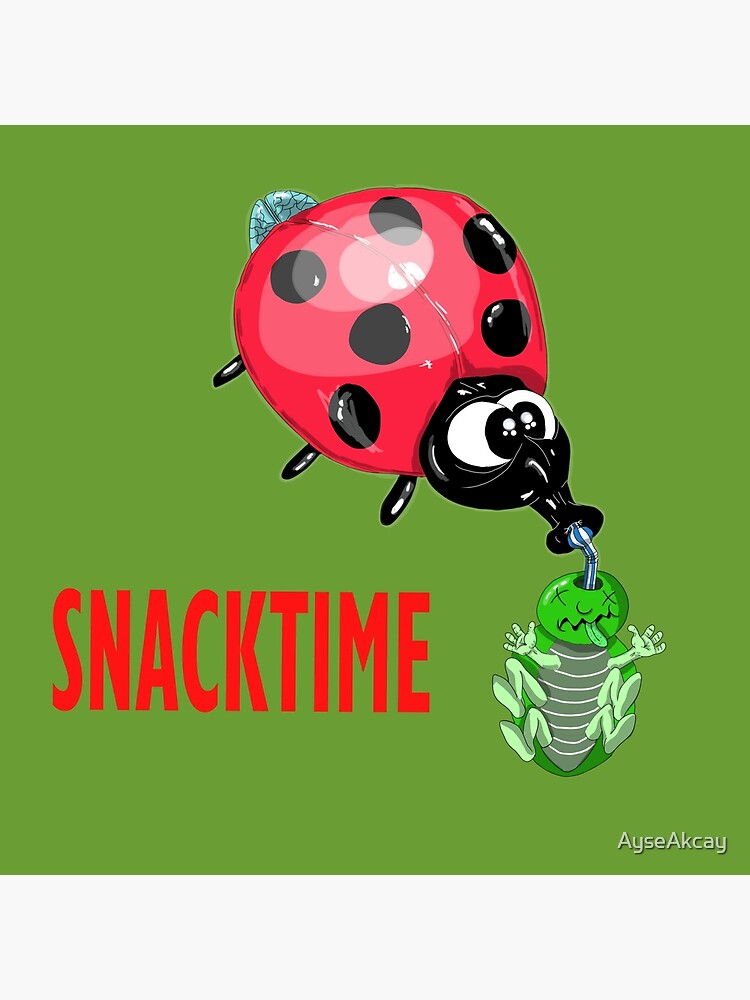 "snack time" Poster for Sale by AyseAkcay | Redbubble