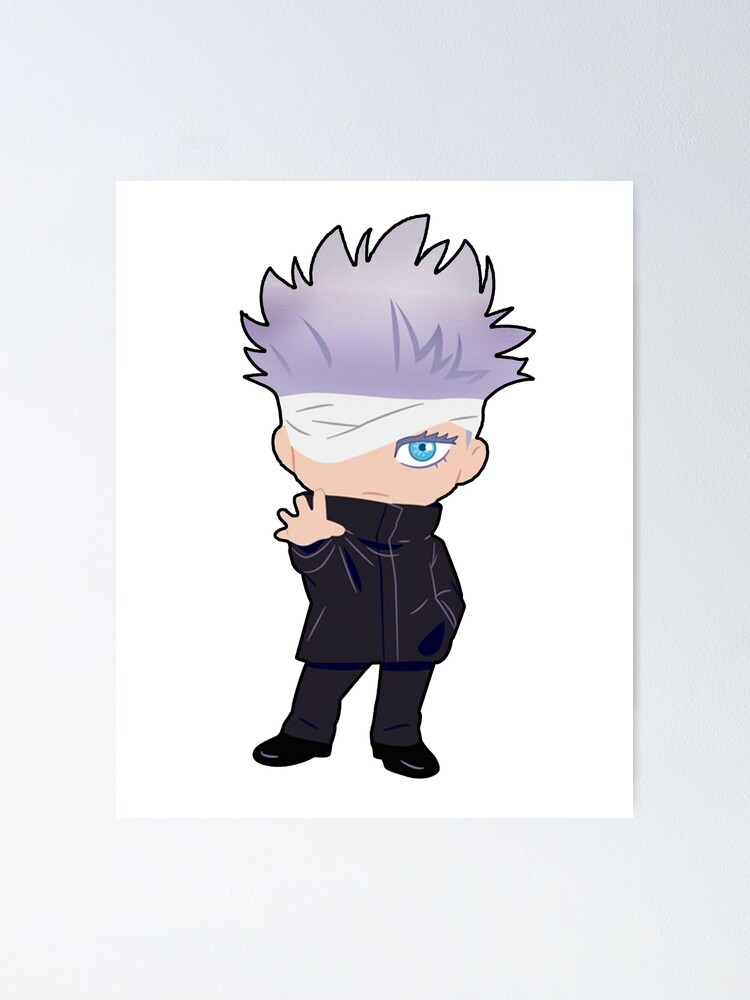 "Chibi Gojo Satoru Jujutsu Kaisen 0 Film" Poster von TrashCanFanDom ...