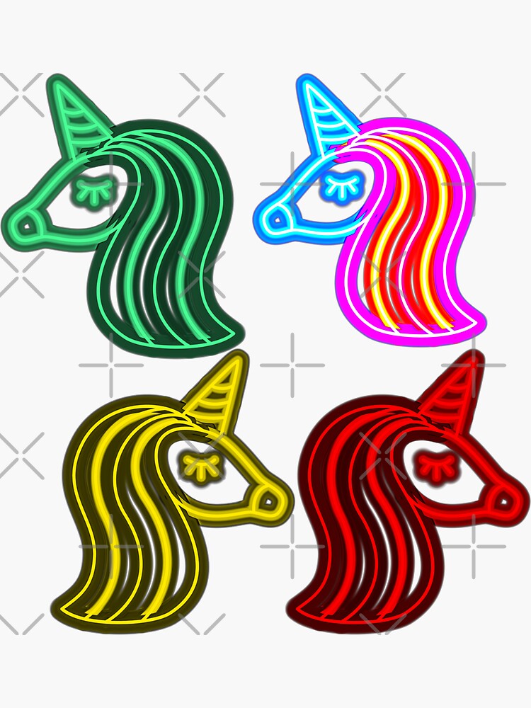 "Cute amazing High quality Colorful beautiful and vintage minimalist designs for unicorn ...