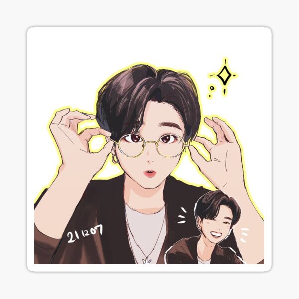 "Han Jisung Stray Kids skz" Sticker for Sale by aryryki-art | Redbubble