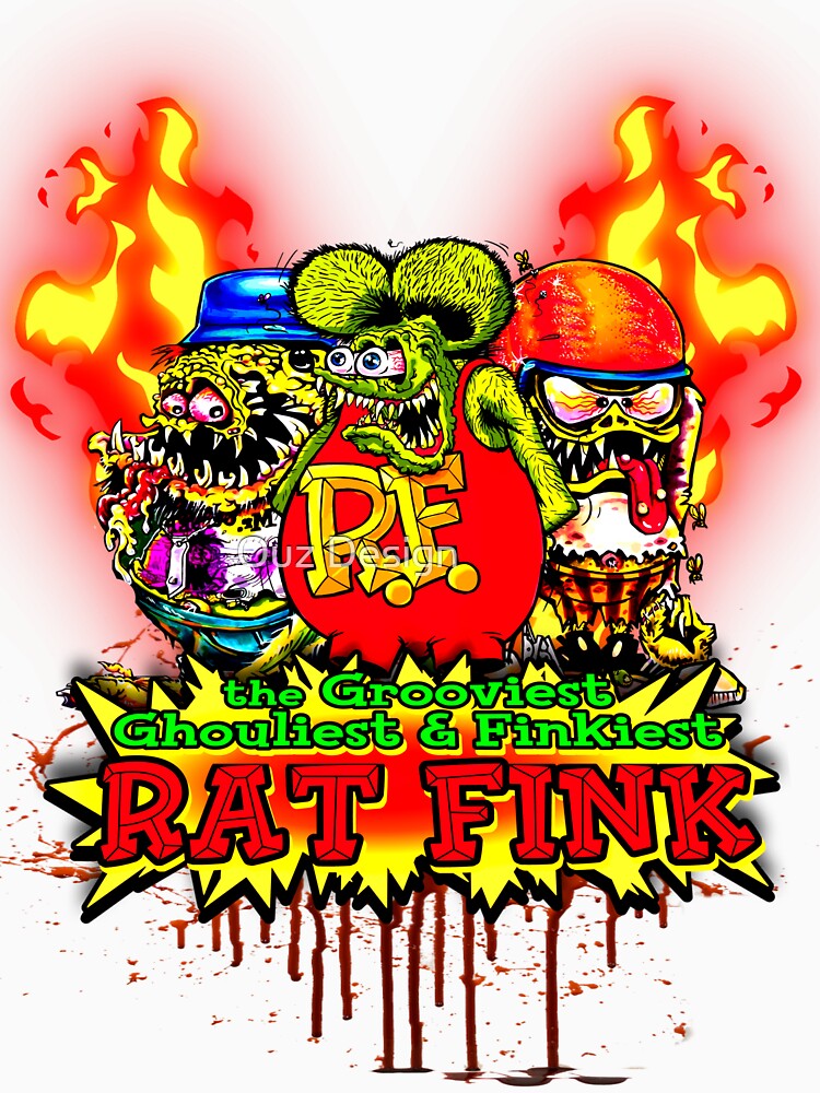 Rat Fink Original Merchandise Classic T-Shirt sold by Clammy Jillane ...