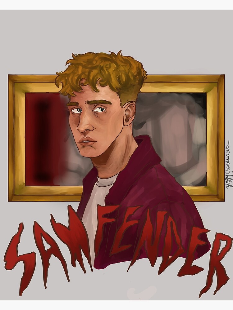 "sam fender" Poster for Sale by Neondragontalks | Redbubble