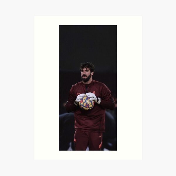 "Art Alisson Becker, Allison Besker Goalkeeper wallpaper" Art Print for ...