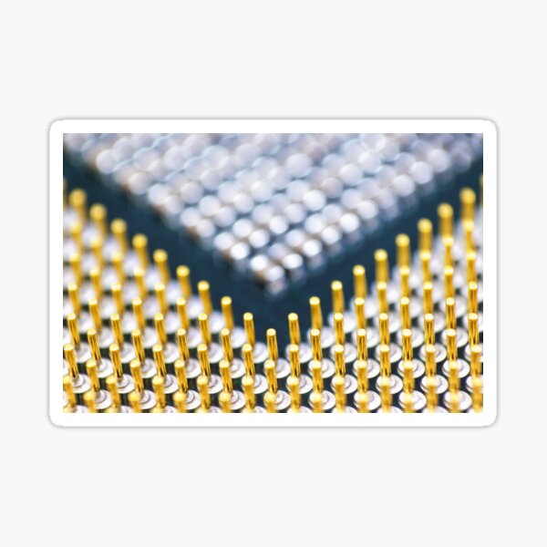 "cpu pins and chip, microchip processor legs computer component ...