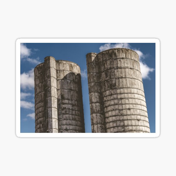 "Silo Study" Sticker by butterbean57 | Redbubble
