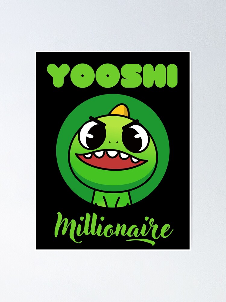 "Yooshi Millionaire" Poster for Sale by lortigosa | Redbubble
