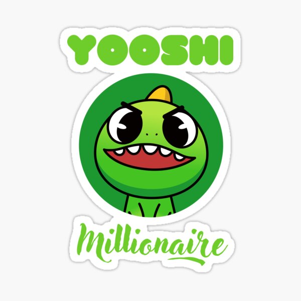"Yooshi Millionaire" Sticker by lortigosa | Redbubble