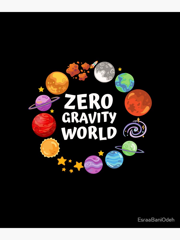 "Zero Gravity World The Outer Worlds " Sticker for Sale by ...