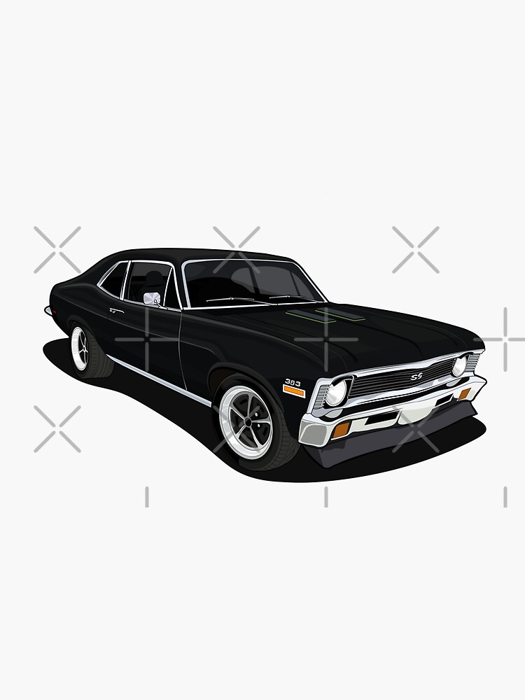 "Nova Vintage Series Car Slap Sticker" Sticker for Sale by zero260 ...
