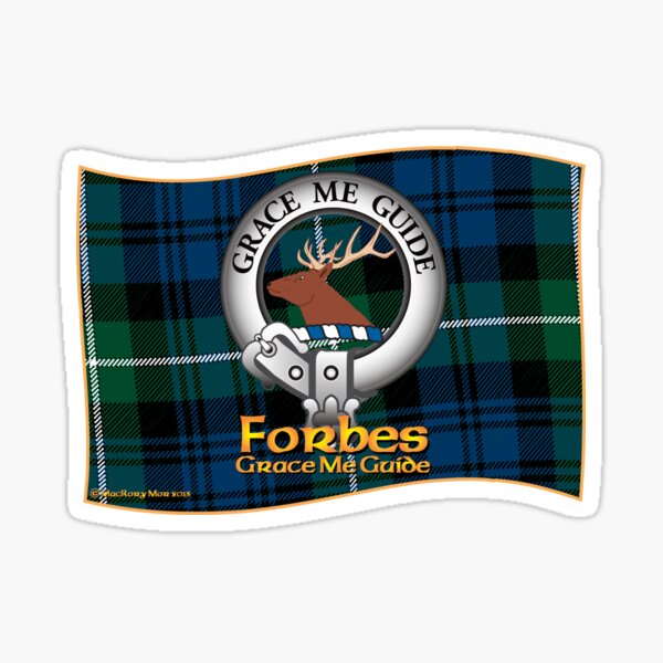 "Forbes Clan" Sticker by macrorymor | Redbubble