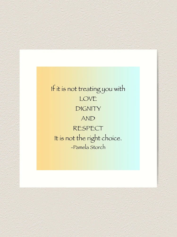 Quotes About Respect And Dignity